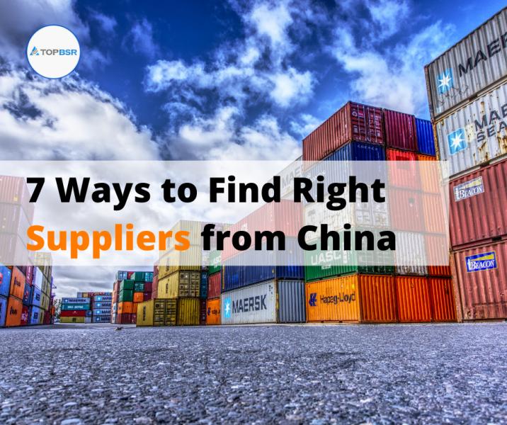 7 Ways to Find Right Suppliers from China